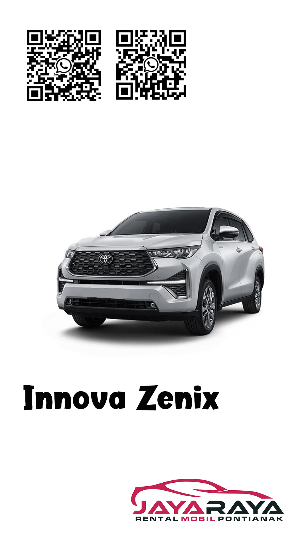 Toyota Innova Zenix - Rental Mobil Pontianak